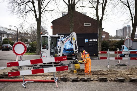 Haarlem Employees Alliander Project Network Manager Editorial Stock ...