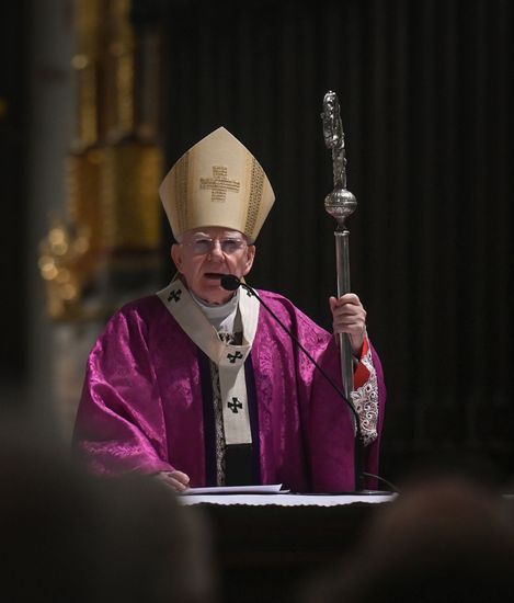 Krakow Poland Maarch 07 Archbishop Krakow Editorial Stock Photo - Stock ...