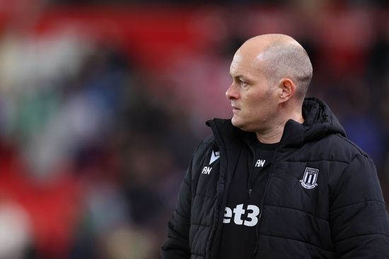 Alex Neil Manager Stoke City Editorial Stock Photo - Stock Image ...