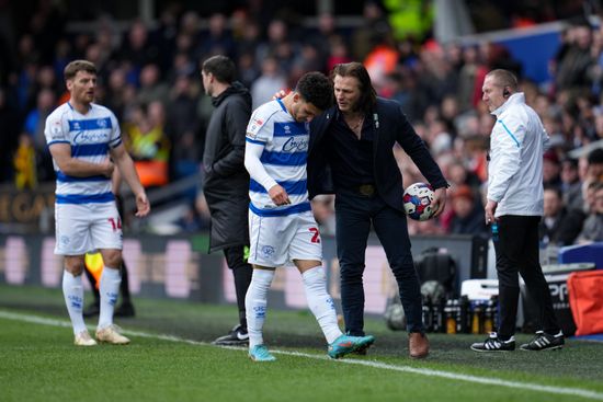 Qpr Manager Gareth Ainsworth Talks Aaron Editorial Stock Photo - Stock ...