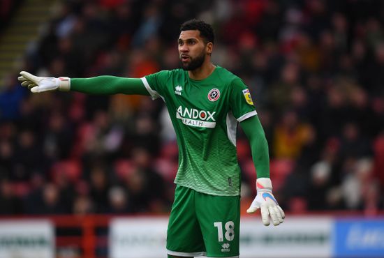 Wes Foderingham Goalkeeper Sheffield United Editorial Stock Photo ...