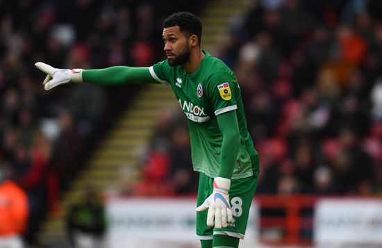 Wes Foderingham Goalkeeper Sheffield United Editorial Stock Photo ...