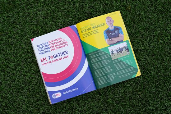 Matchday Programme Efl Together Editorial Stock Photo - Stock Image ...