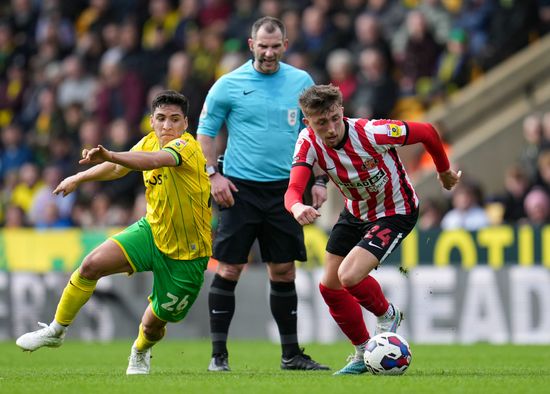 Marcelino Norwich City 26 Dan Neil Editorial Stock Photo - Stock Image ...