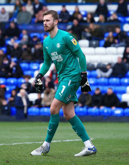 Peterborough United Goalkeeper Will Norris Editorial Stock Photo ...