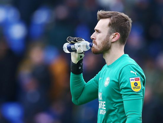 Peterborough United Goalkeeper Will Norris Takes Editorial Stock Photo ...