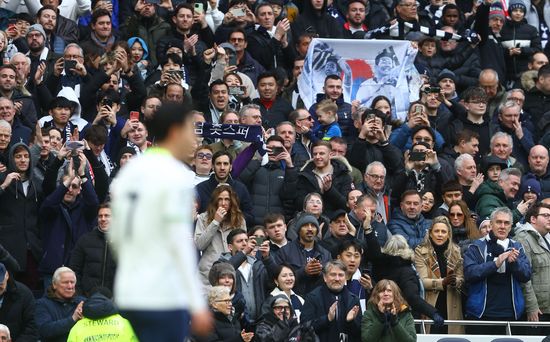 Tottenham Hotspur Fans Celebrate Goal Son Editorial Stock Photo - Stock ...