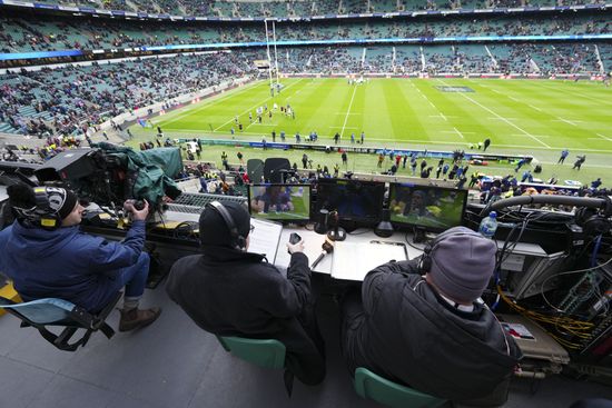 Radio 5live Commentary Positions England V Editorial Stock Photo ...