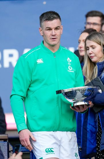 Ireland Captain Johnny Sexton Centenary Quaich Editorial Stock Photo ...