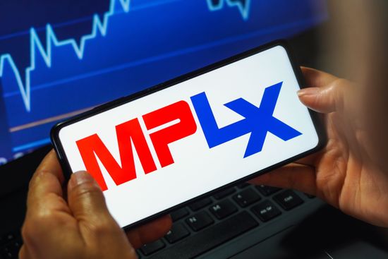 This Photo Illustration Mplx Lp Logo Editorial Stock Photo - Stock ...