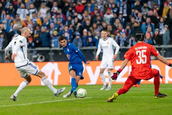 Filip Marchwinski C Lech Poznan Scores Editorial Stock Photo - Stock ...