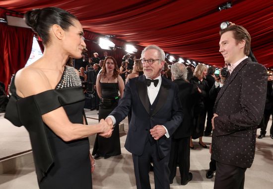 Lr Jennifer Connelly Steven Spielberg Paul Editorial Stock Photo ...