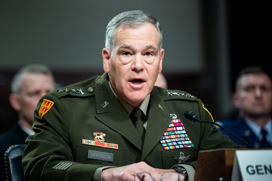 General James Dickinson Commander United States Editorial Stock Photo ...