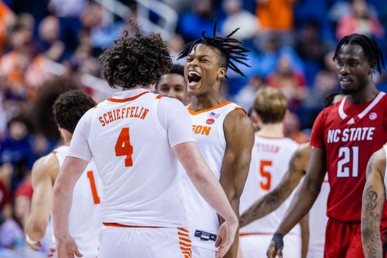 Clemson Tigers Forward Ian Schieffelin 4 Editorial Stock Photo - Stock ...