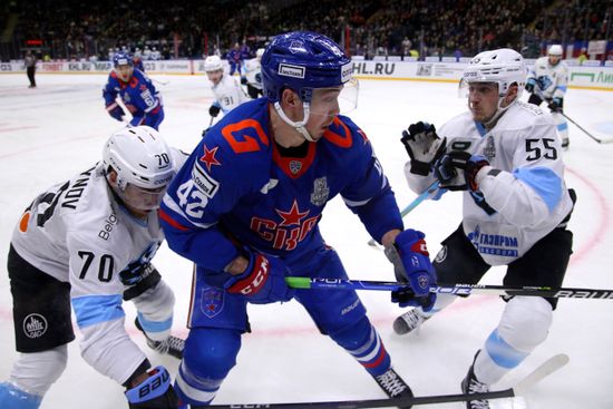 Ska Hockey Club Player Mikhail Vorobyov Editorial Stock Photo - Stock ...