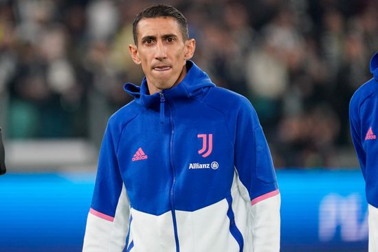 Angel Di Maria 22 Juventus Fc Editorial Stock Photo - Stock Image ...