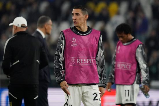 Angel Di Maria 22 Juventus Fc Editorial Stock Photo - Stock Image ...