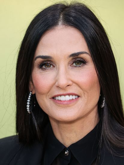 American Actress Demi Moore Arrives Versace Editorial Stock Photo ...