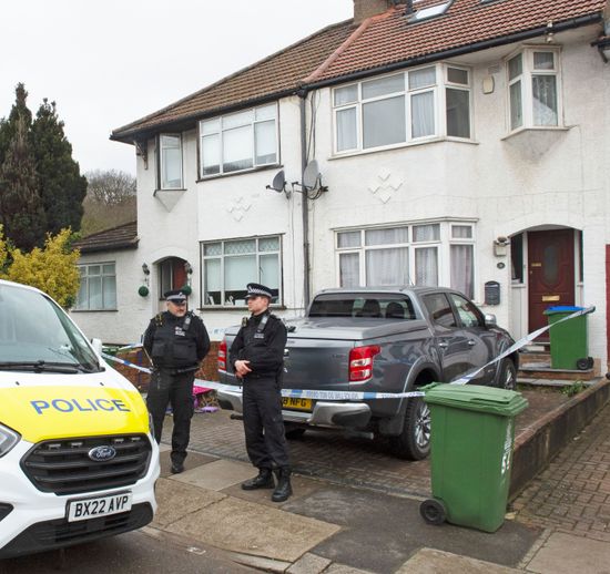 Police Outside House Bodies 47 Year Editorial Stock Photo - Stock Image ...