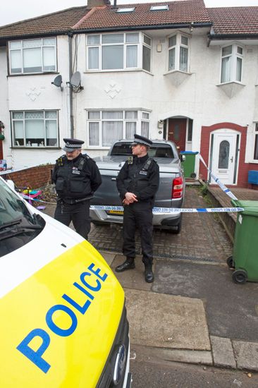 Police Outside House Bodies 47 Year Editorial Stock Photo - Stock Image ...