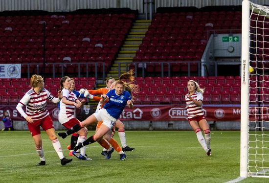 Rangers Womens Midfielder Colette Cavanagh Scores Editorial Stock Photo ...