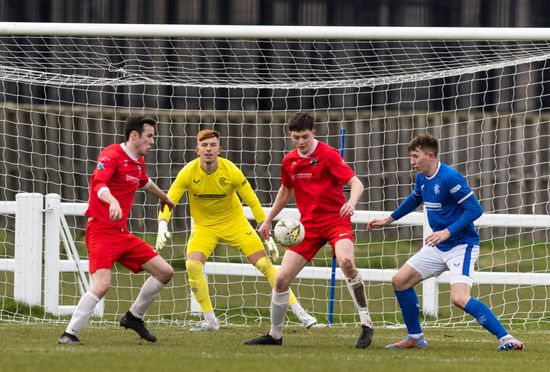 Rangers B Team Goalkeeper Jacob Pazikas Editorial Stock Photo - Stock ...