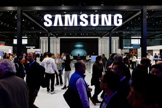 Samsung Group Logo Multinational Manufacturing Conglomerate Editorial ...