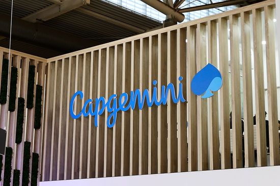 Capgemini Se Logo French Multinational Information Editorial Stock ...