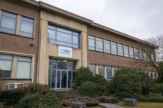 Nicc Incc Logo Pictured During Visit Editorial Stock Photo - Stock ...