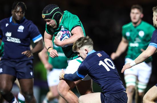 Scotland Vs Ireland Irelands George Hadden Editorial Stock Photo ...