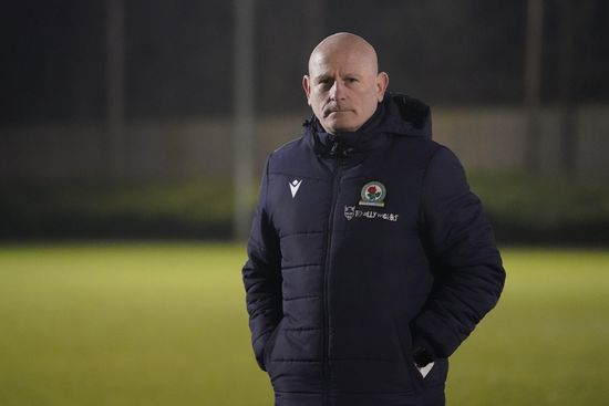 Blackburn Head Coach Mike Sheron During Editorial Stock Photo - Stock ...