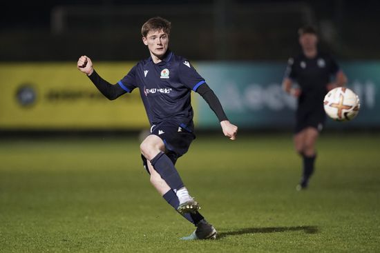 Blackburn Rovers U21s Jay Haddow During Editorial Stock Photo - Stock ...