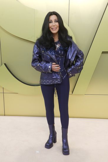 Cher Versace Los Angeles Fashion Week Editorial Stock Photo - Stock ...
