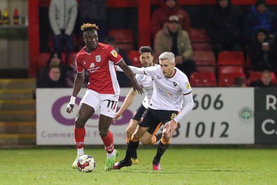 Crewe Alexandra Forward Daniel Agyei 11 Editorial Stock Photo - Stock ...