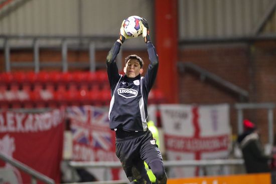 Crewe Alexandra Goalkeeper James Beadle 31 Editorial Stock Photo ...