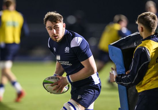 Scotland Vs Ireland Scotlands Rudi Brown Editorial Stock Photo - Stock ...