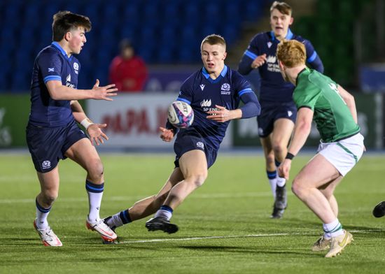 Scotland Vs Ireland Scotlands Duncan Munn Editorial Stock Photo - Stock ...