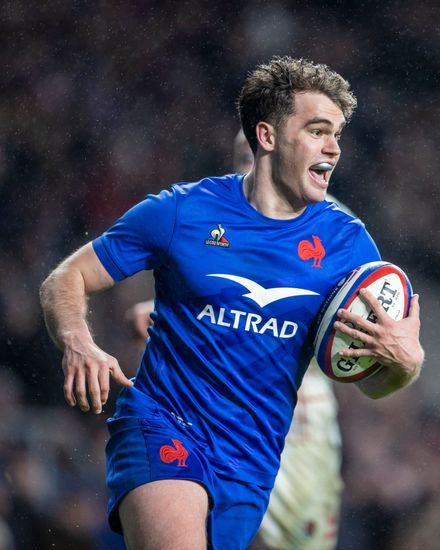 Damian Penaud France Runs Try Twickenham Editorial Stock Photo - Stock ...