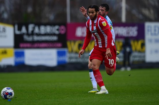 Goal Celebrations Sam Nombe Exeter City Editorial Stock Photo - Stock ...