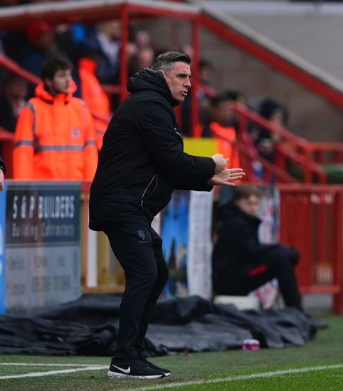 Mark Kennedy Manager Lincoln City During Editorial Stock Photo - Stock ...