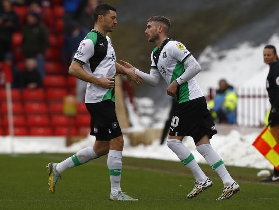 Plymouth Argyle Player Danny Mayor Comes Editorial Stock Photo - Stock ...