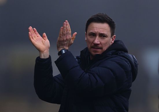 Winning Celebrations Stuart Maynard Manager Wealdstone Editorial Stock ...