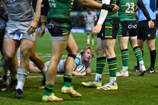 Tom Doughty Bath Rugby Scores His Editorial Stock Photo - Stock Image ...