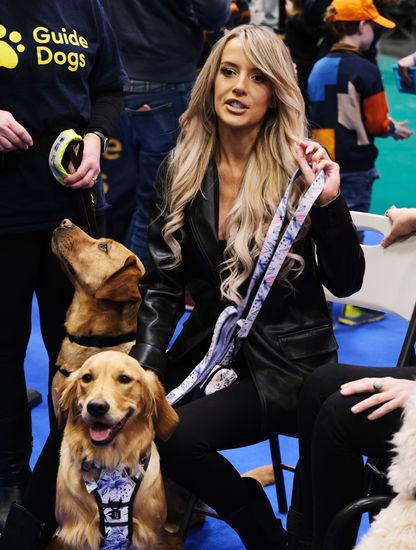 Faye Winter On Guide Dogs Stand Editorial Stock Photo - Stock Image ...