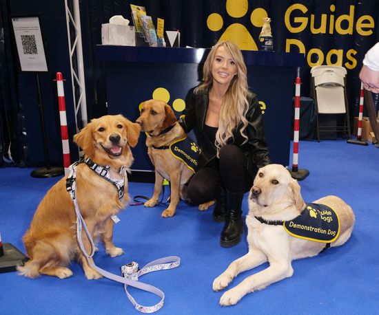 Faye Winter On Guide Dogs Stand Editorial Stock Photo - Stock Image ...