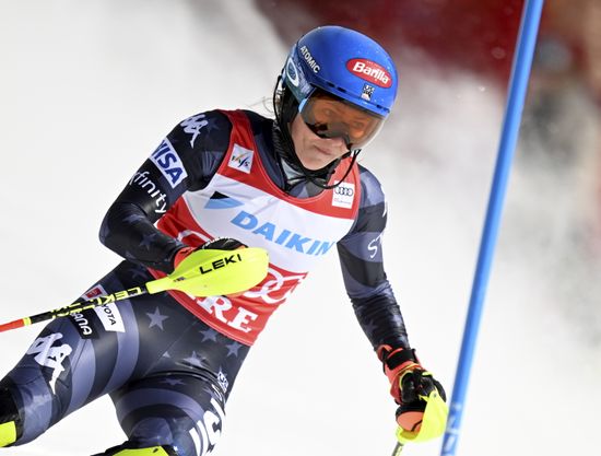 Mikaela Shiffrin Usa Clears Gate During Editorial Stock Photo - Stock ...