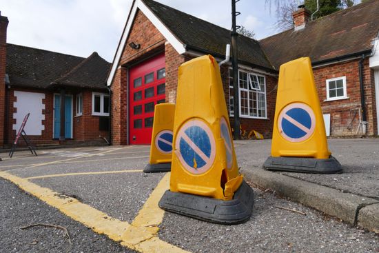 Wargrave Fire Station Berkshires Smallest Fire Editorial Stock Photo ...