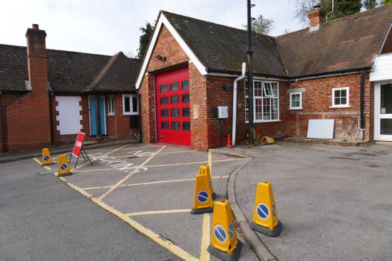 Wargrave Fire Station Berkshires Smallest Fire Editorial Stock Photo ...