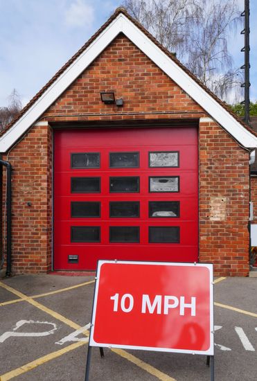 Wargrave Fire Station Berkshires Smallest Fire Editorial Stock Photo ...