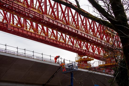 Hs2 High Speed Rail 2 Colne Editorial Stock Photo - Stock Image ...